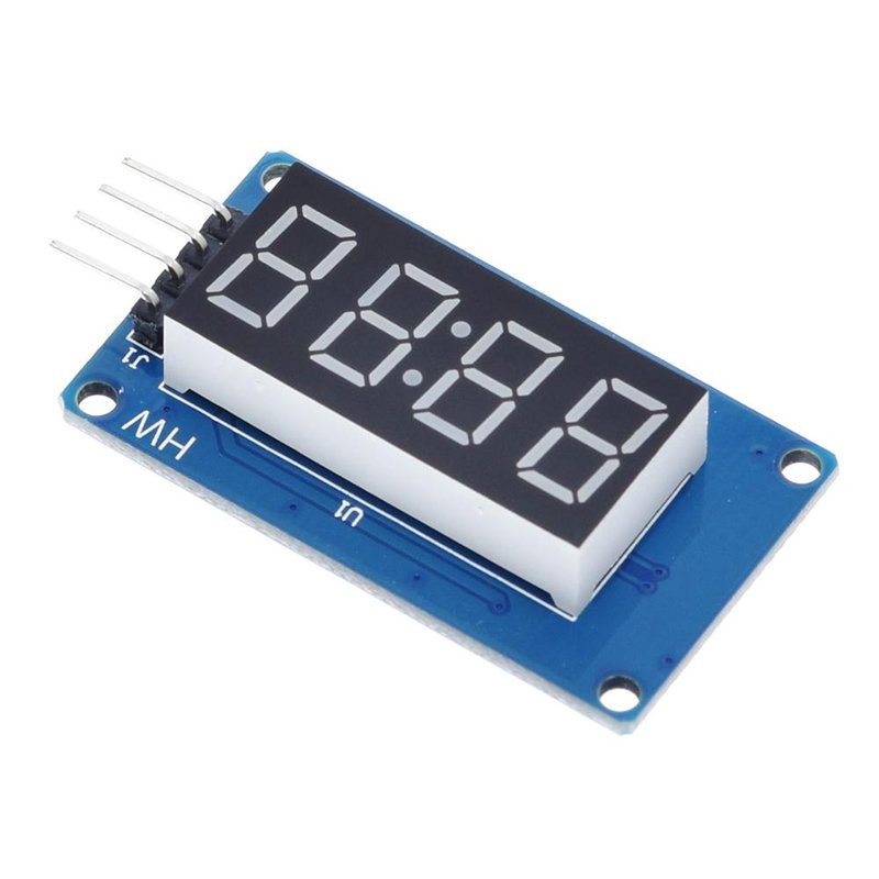 TM1637 4-Digit LED Display (Red) | 01-electronic